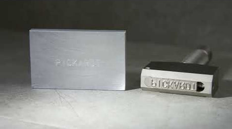 Steel Type Stamps and Holders Set 114 - 8 Logos – Pickardt-USA